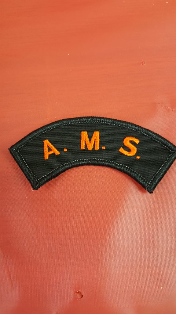 AMS Skill Badge Velcro