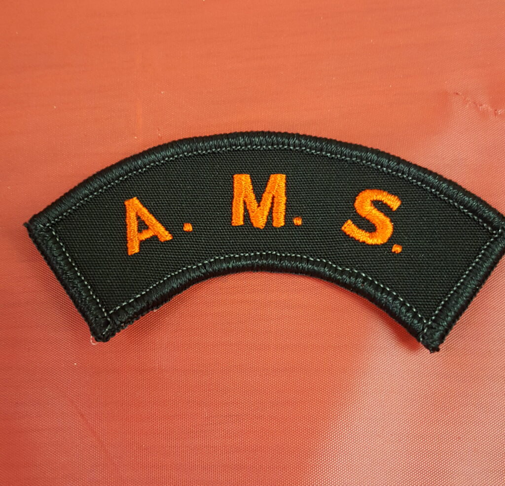 AMS Skill Badge Velcro