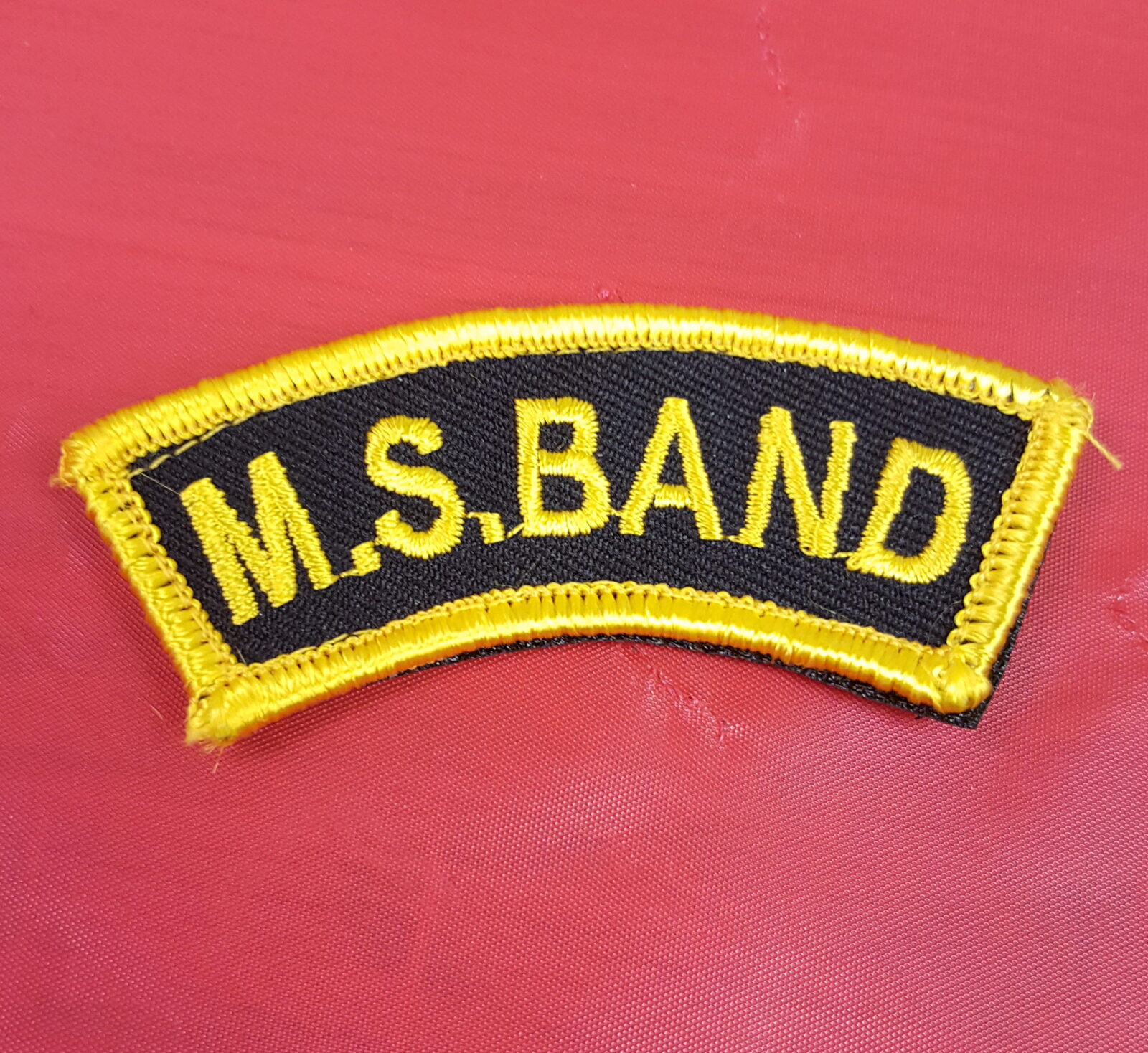 Middle School Band Skill Badge Velcro