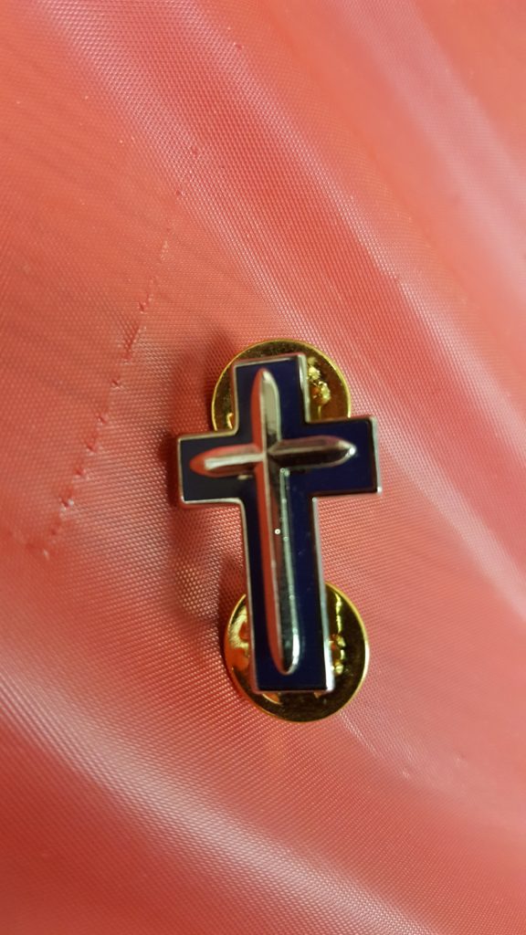 Chaplain Pin - St. John's Military School Historical Museum